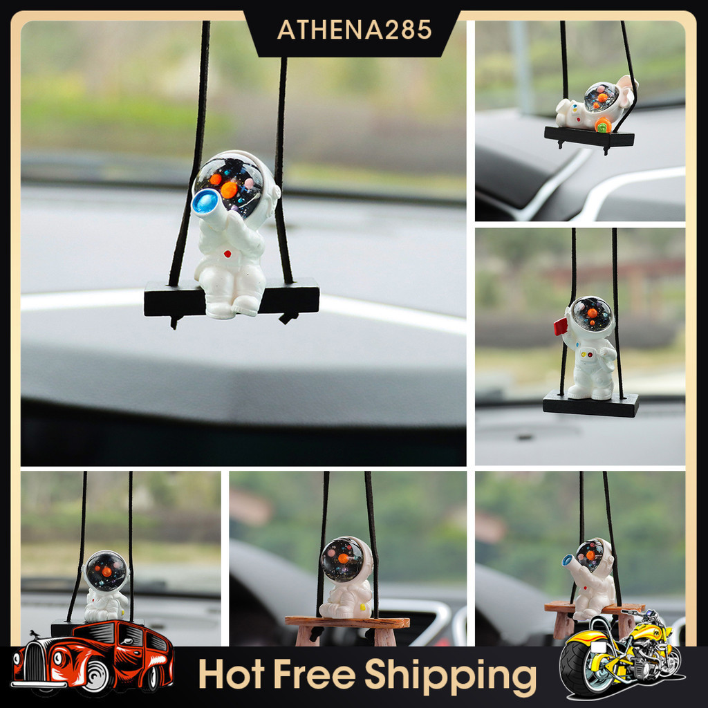 [ATHENA] Astronauta De Baloiço De Carro Resina De Decoração Pendurada ...