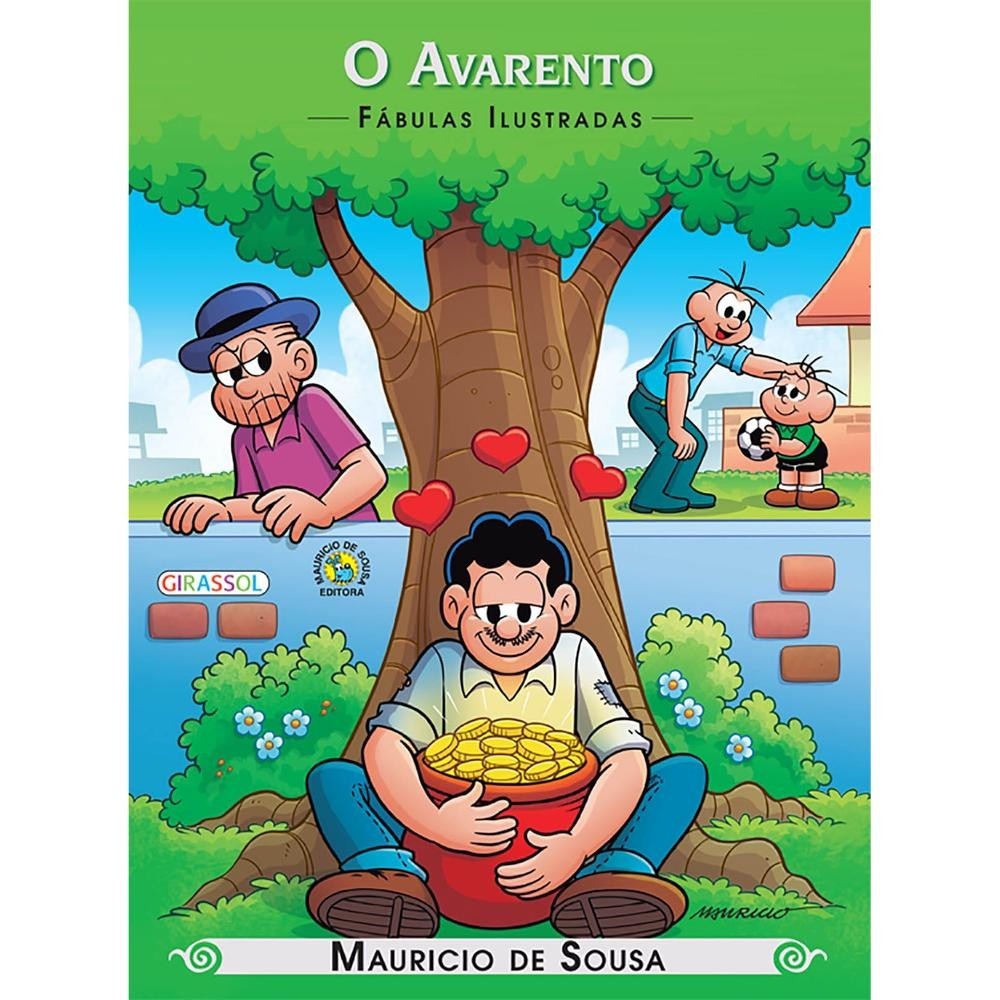 Turma da Mônica - Fábulas Ilustradas - O Avarento | Shopee Brasil