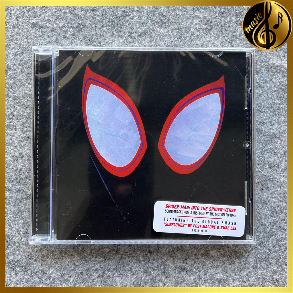 Spiderman Into The Spider Verse Original CD Album [Lacrado] Brand New ...
