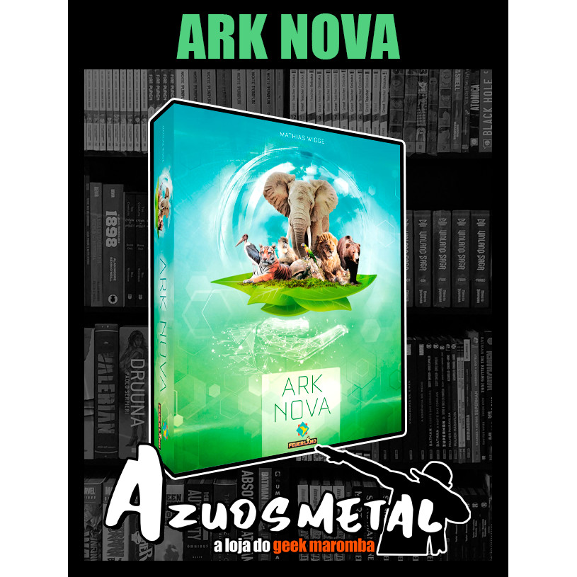 Ark Nova - Jogo de Tabuleiro [Board Game: Grok Games] | Shopee Brasil