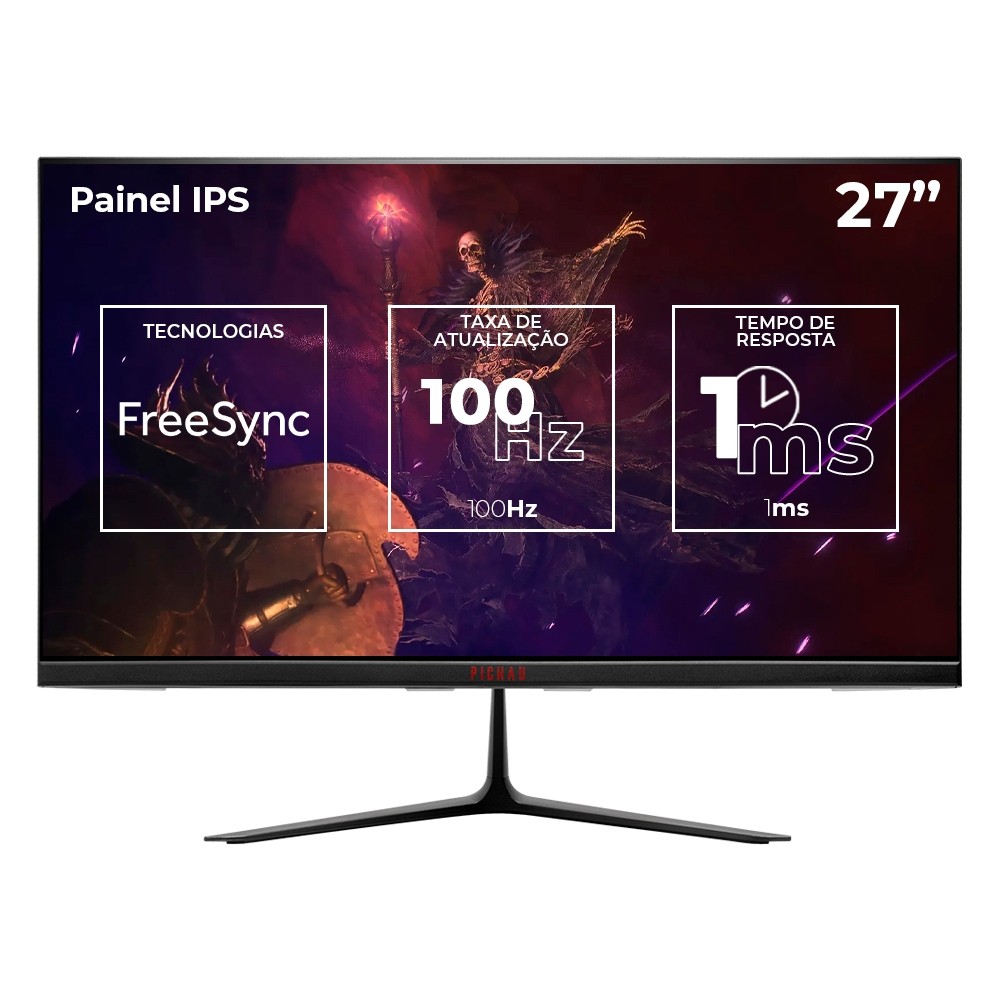 [DN]Monitor Gamer Pichau Atenas V3, 27 Polegadas, IPS, FHD, 1ms, 100Hz ...