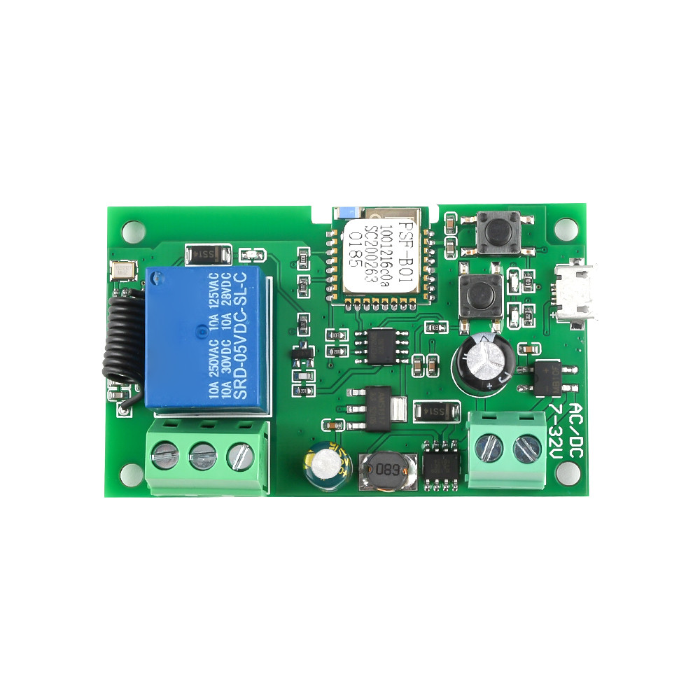Módulo De Relé De Interruptor Inteligente Sem Fio Wi-Fi Para Casa 5V ...