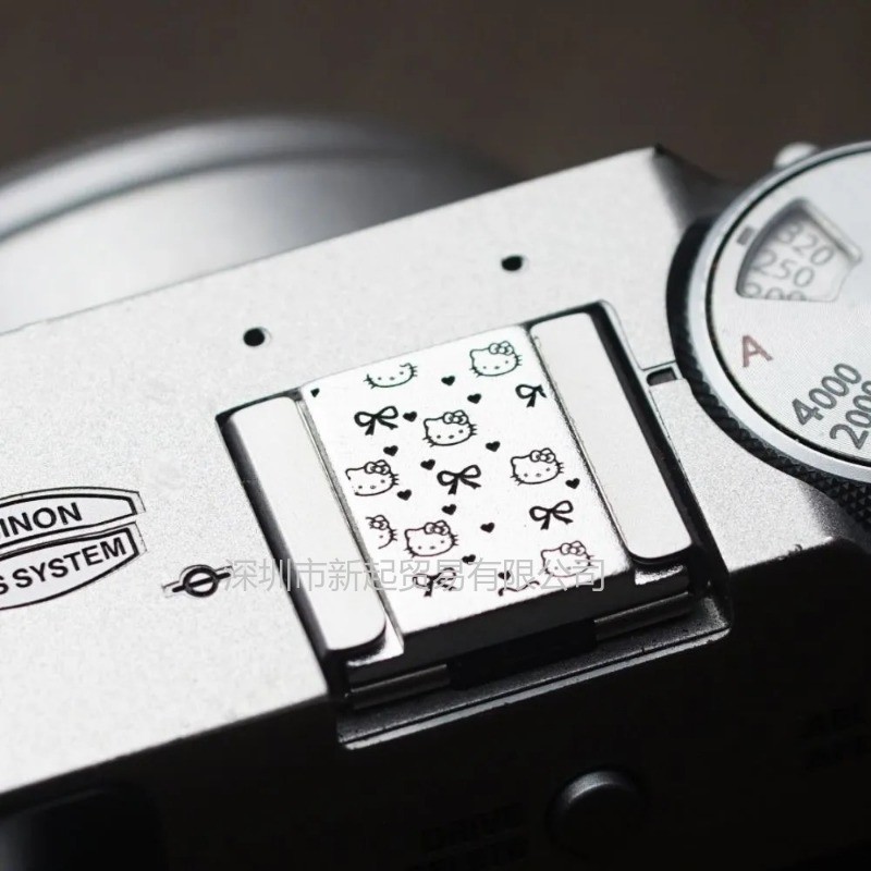 Para Fuji XM5 X-M5 XT30 X100VI X100V Botão Do Obturador Capa De Sapata GFX100S XT5 XT4 XT30 De ...