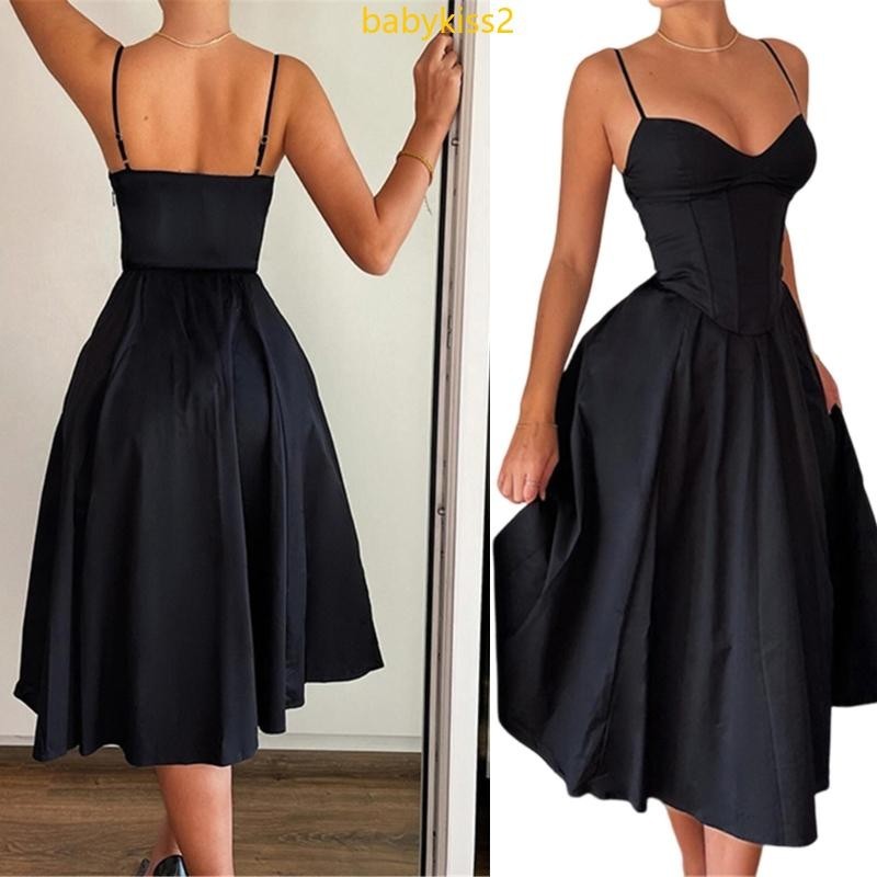 Espartilhos Femininos Bab Women Corsets Vestidos Verão Spagheti Straps ...