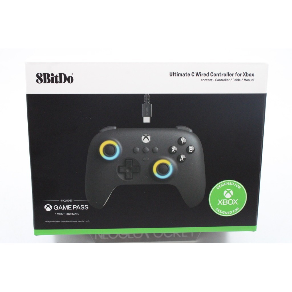 CONTROLE - 8BITDO ULTIMATE C WIRED CONTROLLER DARK GREY (1) | Shopee Brasil