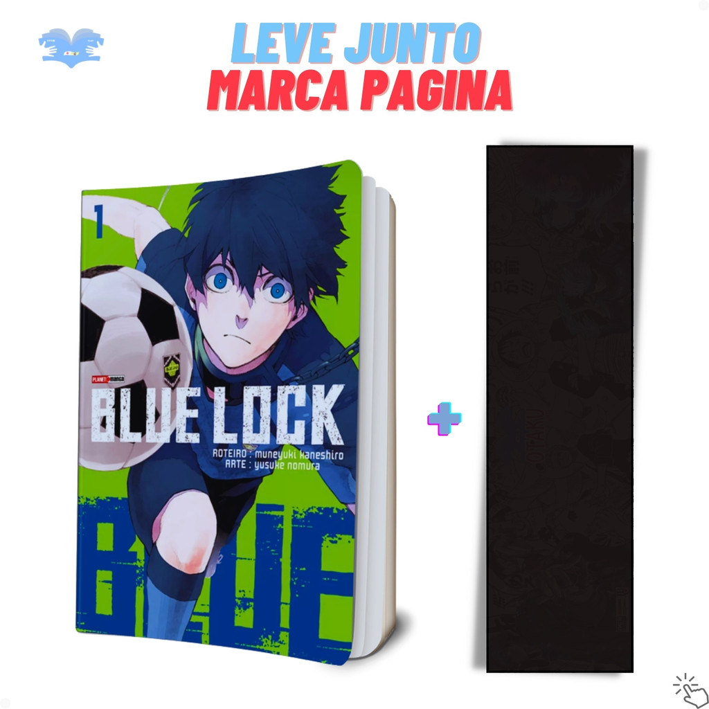 Mangá Blue Lock KIT Vol. 1 ao 5 - Yuusuke Nomura (Português) | Novo e Lacrado | Shopee Brasil