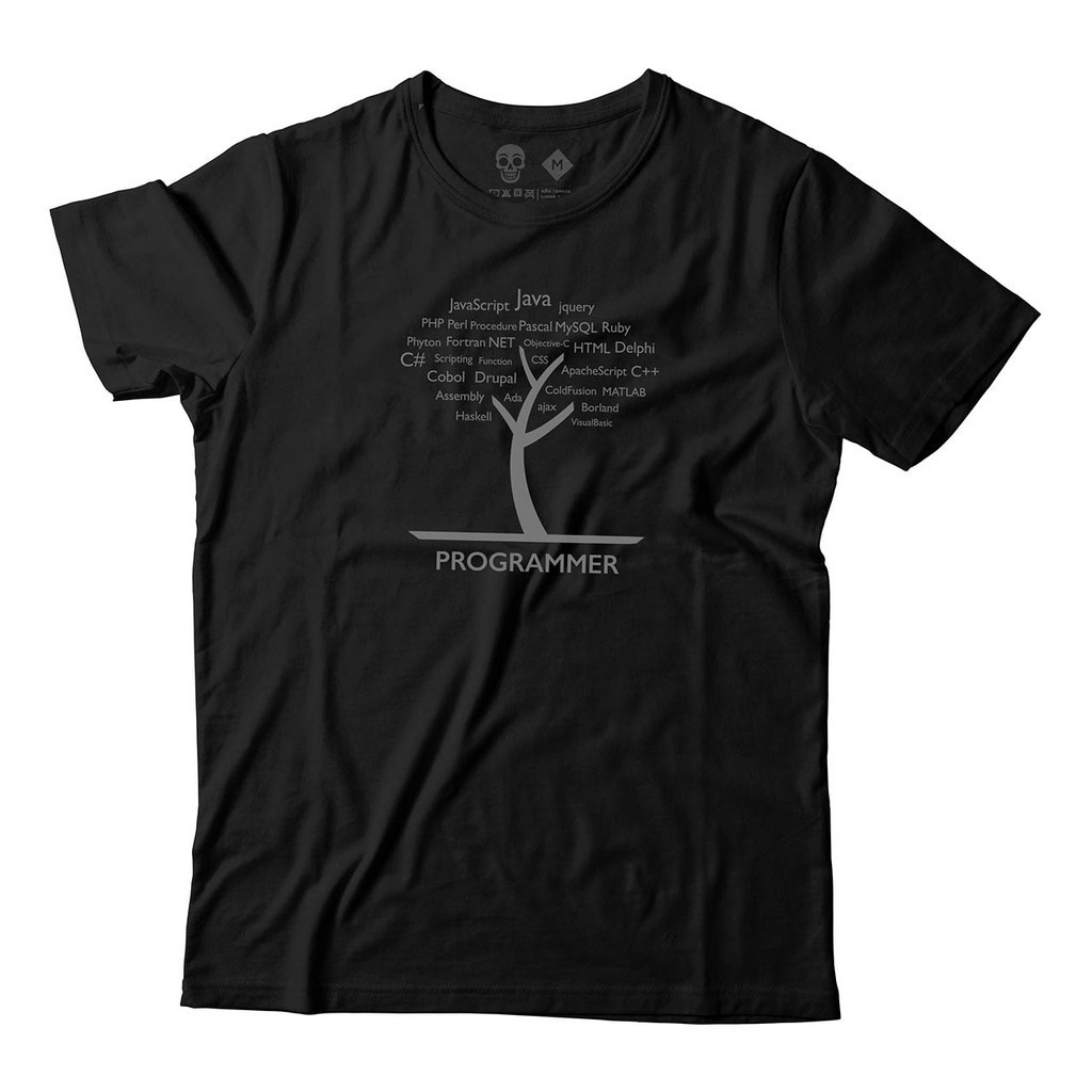 Camiseta Programador Programação Linguagens Java Html Python | Shopee ...