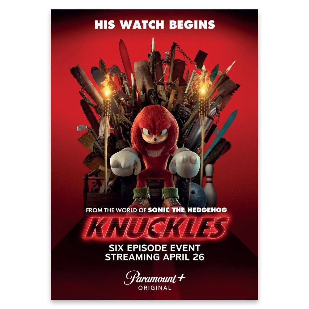 Knuckles - Pôster Gigante | Shopee Brasil