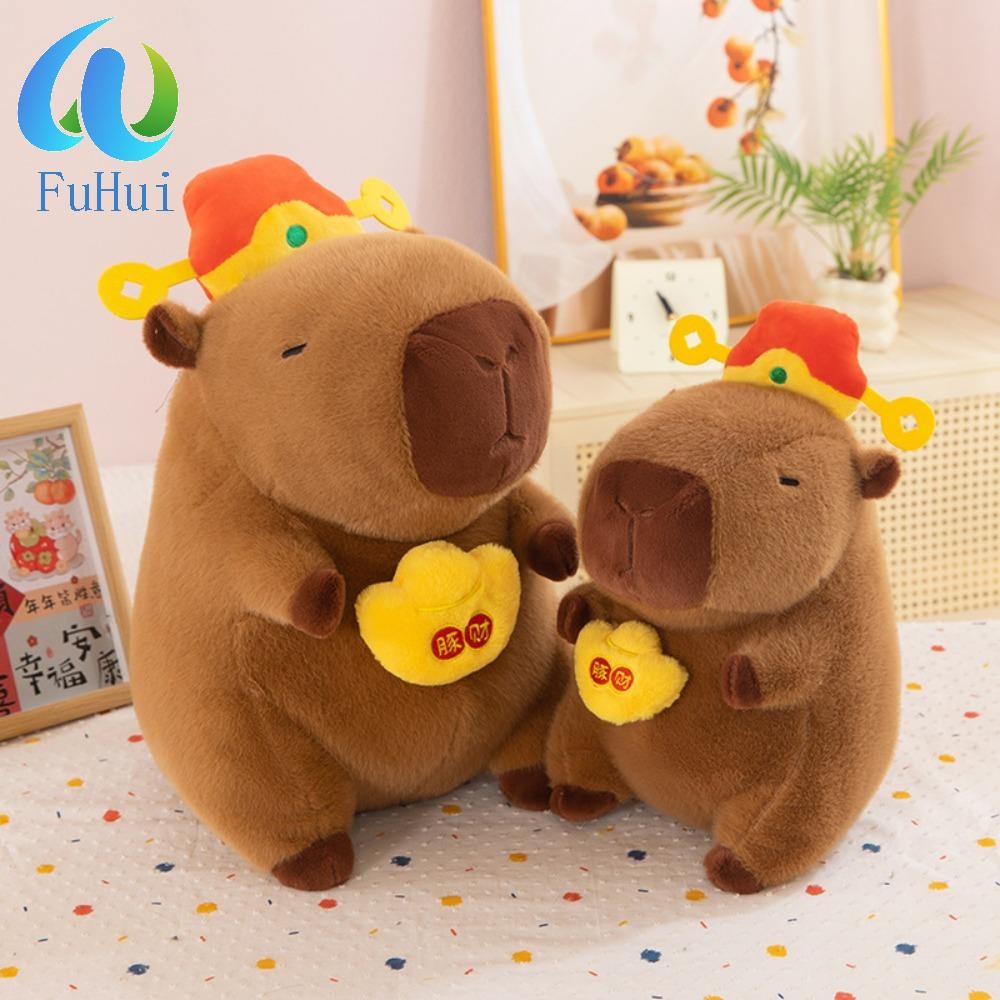 Boneca De Pelúcia FUHUI Capivara , Brinquedo Fofo De Desenho Animado ...