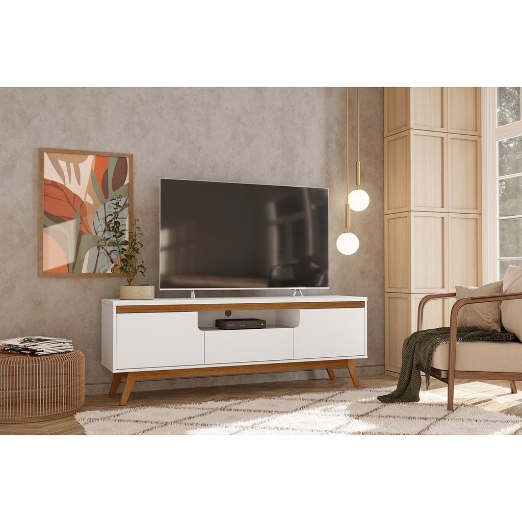 Rack Para TV Até 55 Polegadas 57x162cm Retro Rio Branco AC | Shopee Brasil