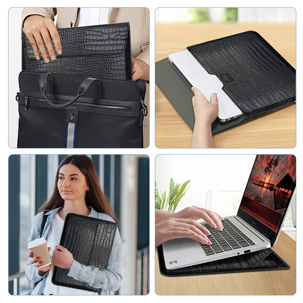 Bolsa Para Laptop Macbook Air Pro 13 Caso M1 M2 Notebook Suporte Capa ...