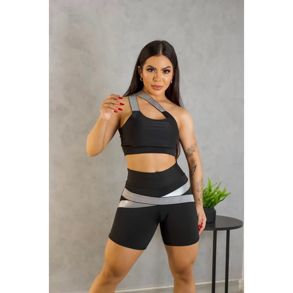 Conjunto Academia Suplex X | Shopee Brasil