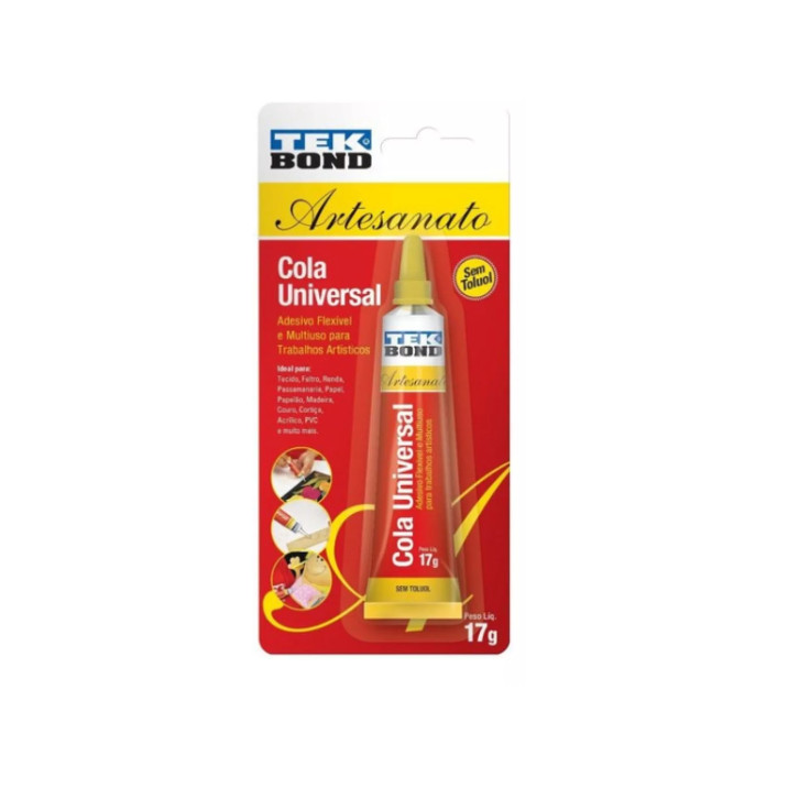 Cola Universal Tekbond 17g | Shopee Brasil