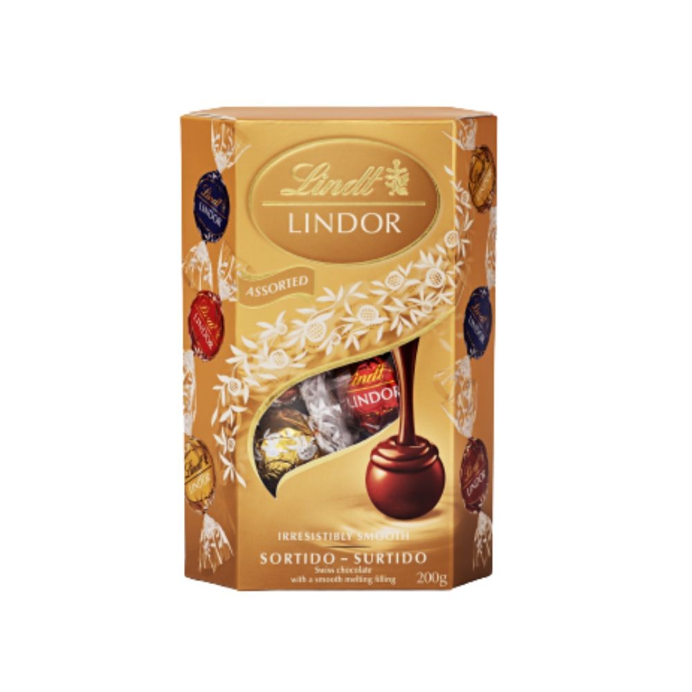 Chocolate Lindt Lindor Sortido 75g | Shopee Brasil
