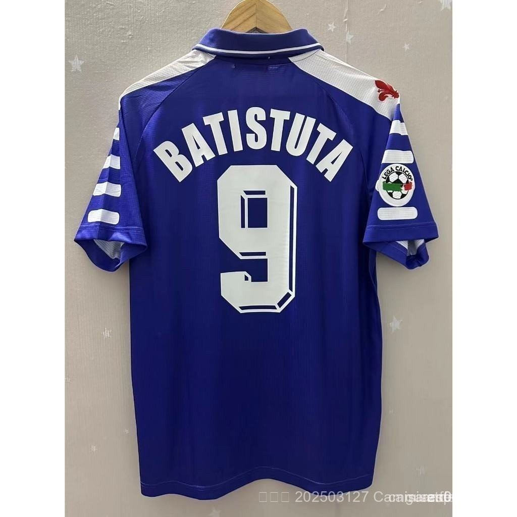 Camisa de Futebol Retro Personalizada de Alta Qualidade 98-99 Flo ...