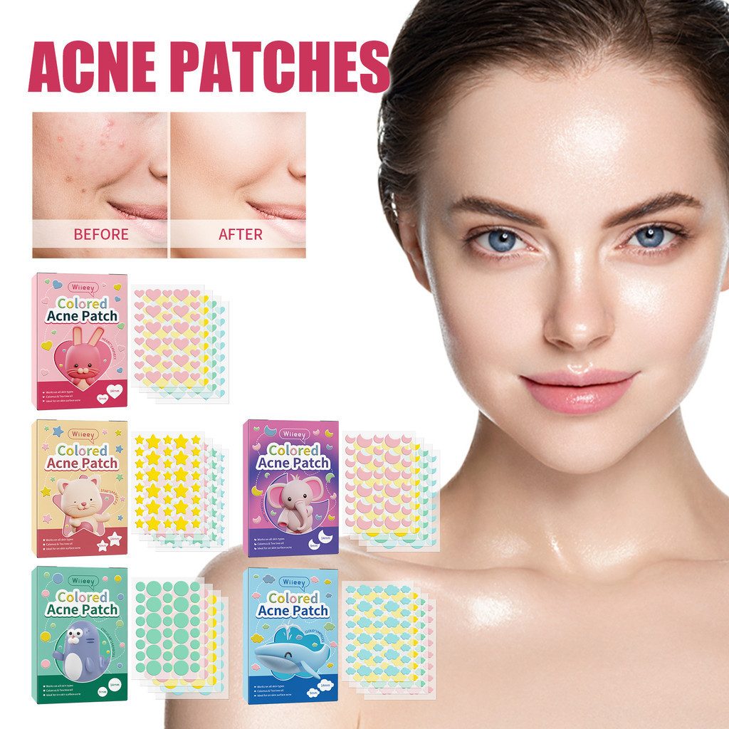 Adesivos para Acne Wiieey 144 Unidades Desbotamento de Marcas, Manchas ...