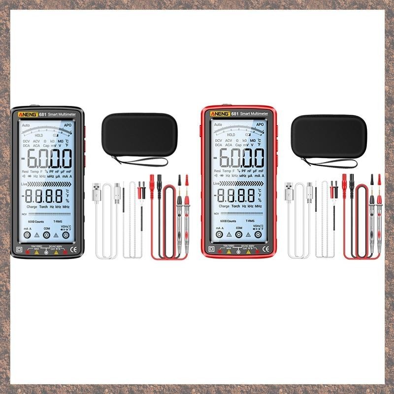 (V Y O S) ANENG 681 Multímetro Digital Recarregável Sem Contato ...