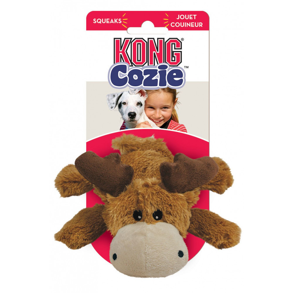 Brinquedo Pelúcia para Cães Kong Marvin Moose Medium | Shopee Brasil