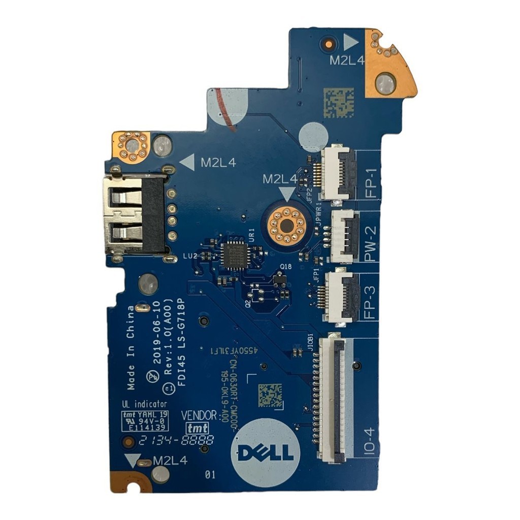 Placa Filha Leitor Cartão/usb Notebook Dell Inspiron 3501 | Shopee Brasil