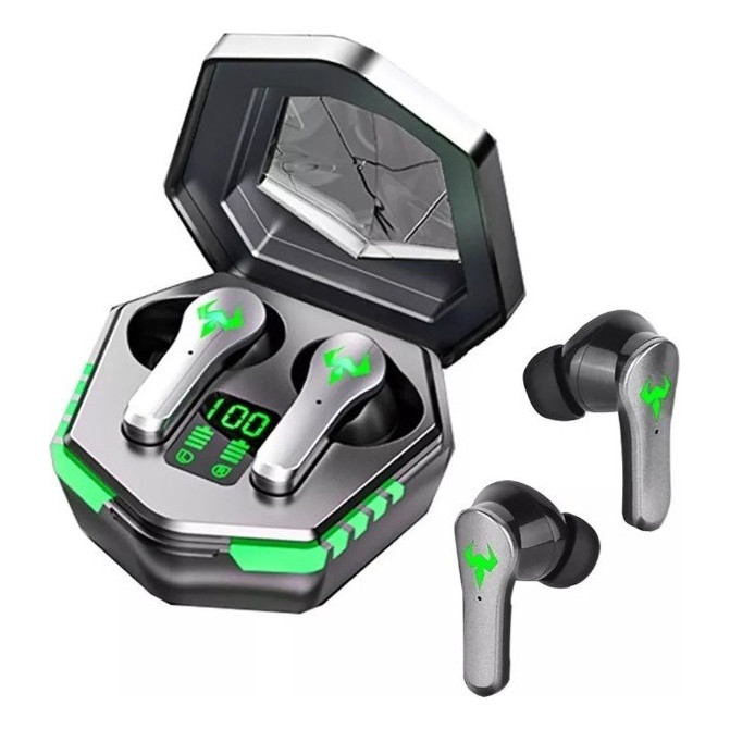 Fone Gamer Bluetooth Sem Fio In-ear Modelo N35 C/led FerryImports ...