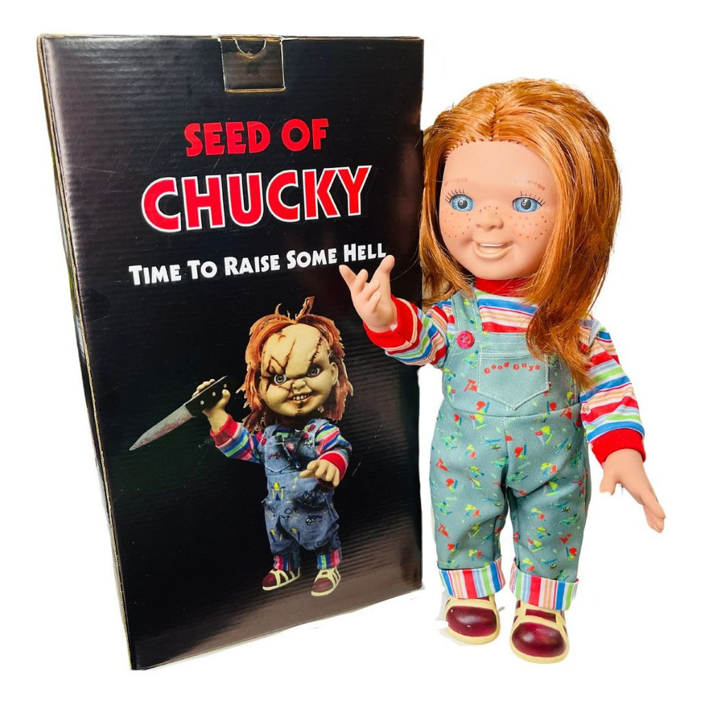 Boneco Chucky Bonzinho Brinquedo Assassino Grande 38cm Vinil | Shopee ...