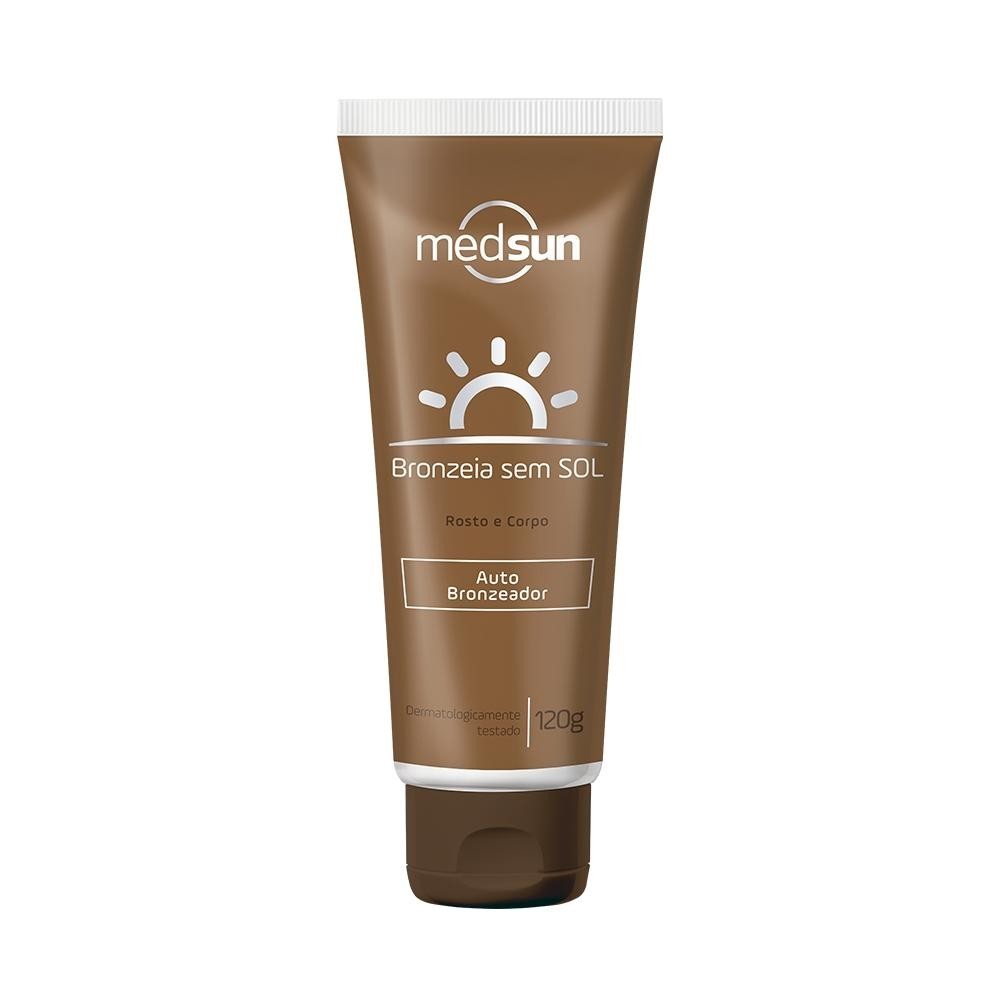 Autobronzeador Medsun Locao 120G | Shopee Brasil