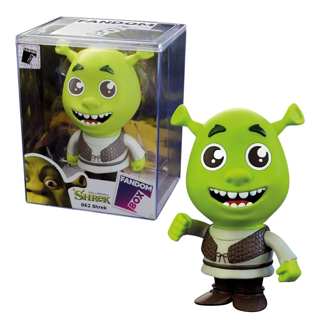 Fandom Box Shrek Boneco Colecionável 16cm Material Vinil Atóxico Lider ...