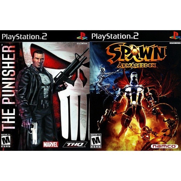 Kit The Punisher + Spawn Armageddon com 2 Jogos (PS2) | Shopee Brasil