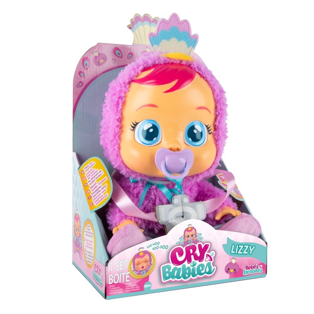 Boneca Cry Babies Lizzy - Multikids | Shopee Brasil