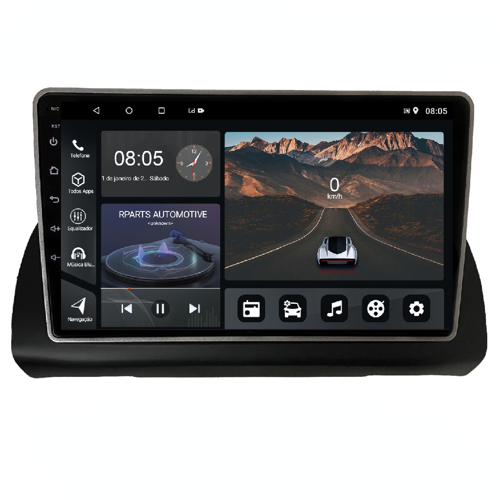 Kit Central Multimidia 9 Polegadas Android Fiat Argo Cronos 2017 A 2024 | Shopee Brasil