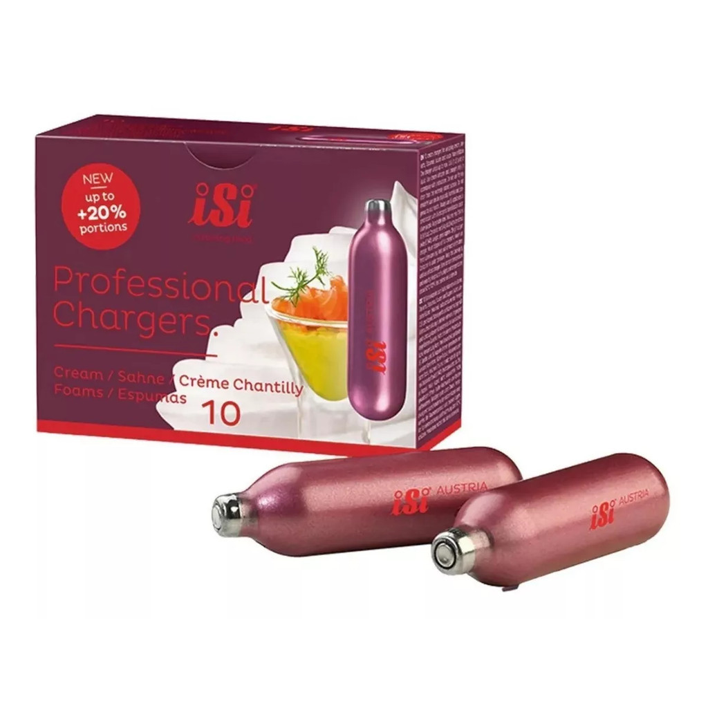 H15-Cápsulas N20 Isi 8,4g - 100 Unidades - 9002377007027 | Shopee Brasil