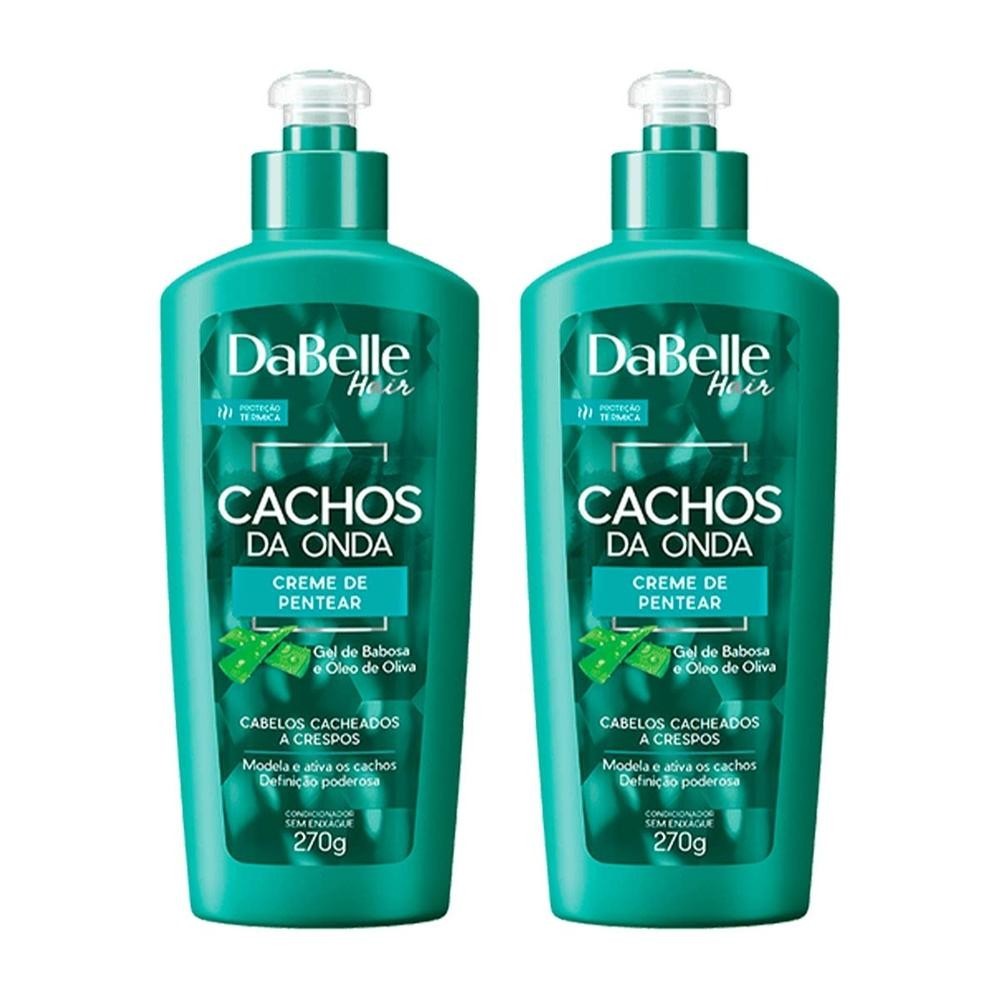 Kit 2 und Dabelle Creme de Pentear Cacho Onda 270g | Shopee Brasil