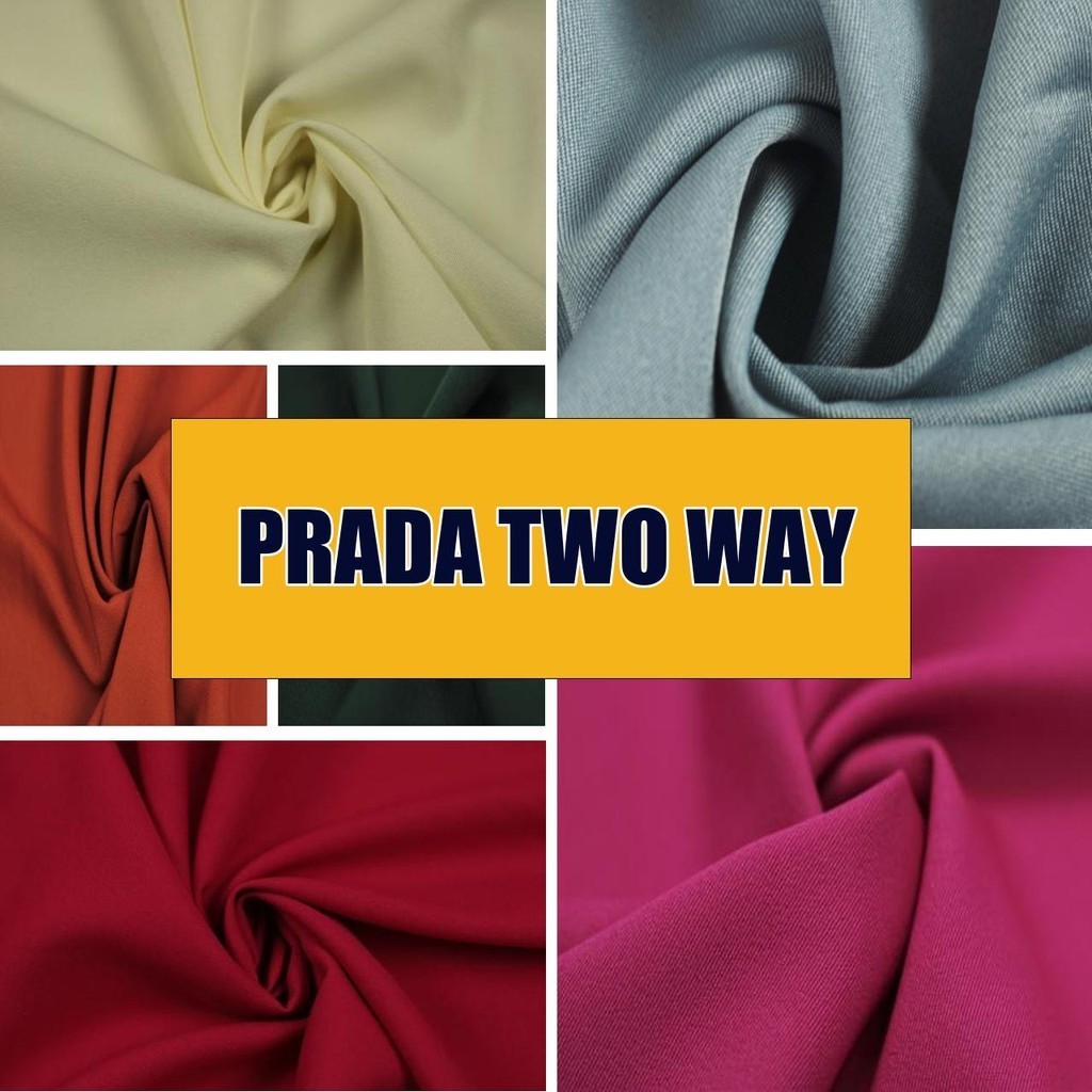 10 Metros Tecido Prada Two Way (10m x 1,45m) | Shopee Brasil