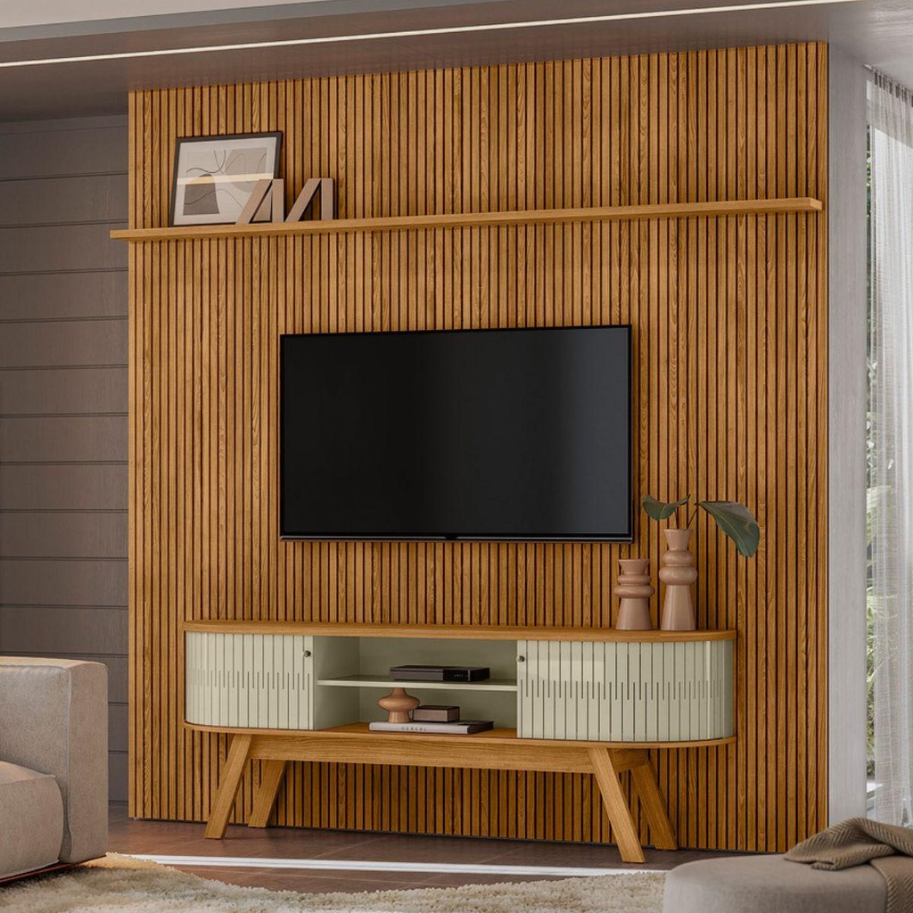 Home Painel Para TV Wintertide Cumaru Opala | Shopee Brasil
