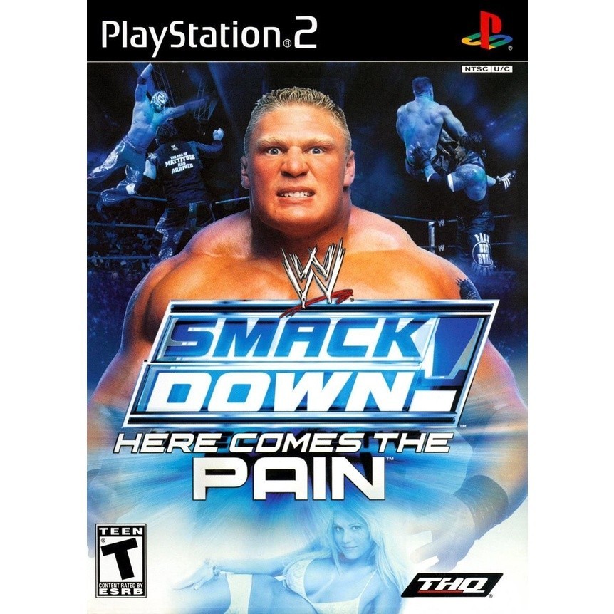 Jogo Jogo Wwe Smackdown Here Comes The Pain Ps2 | Shopee Brasil