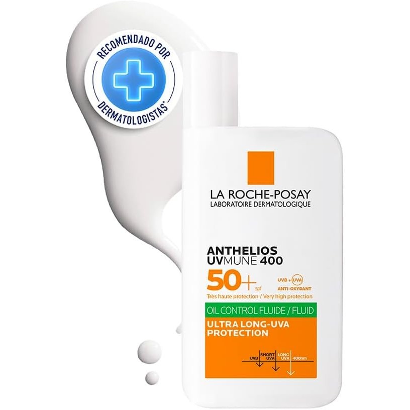 Protetor Solar Facial La Roche-Posay Anthelios UVMune 400 Airlcium Antioleosidade FPS60 50ml ...
