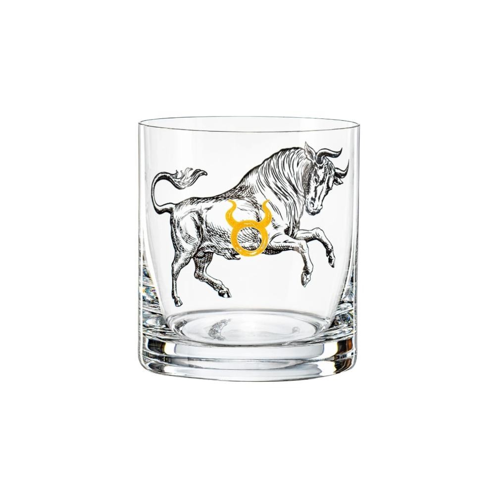 Copo wisk em cristal Bohemia Zodiac Touro 280ml | Shopee Brasil