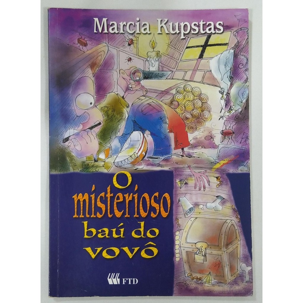 O Misterioso Baú Do Vovô de Marcia Kupstas | Shopee Brasil