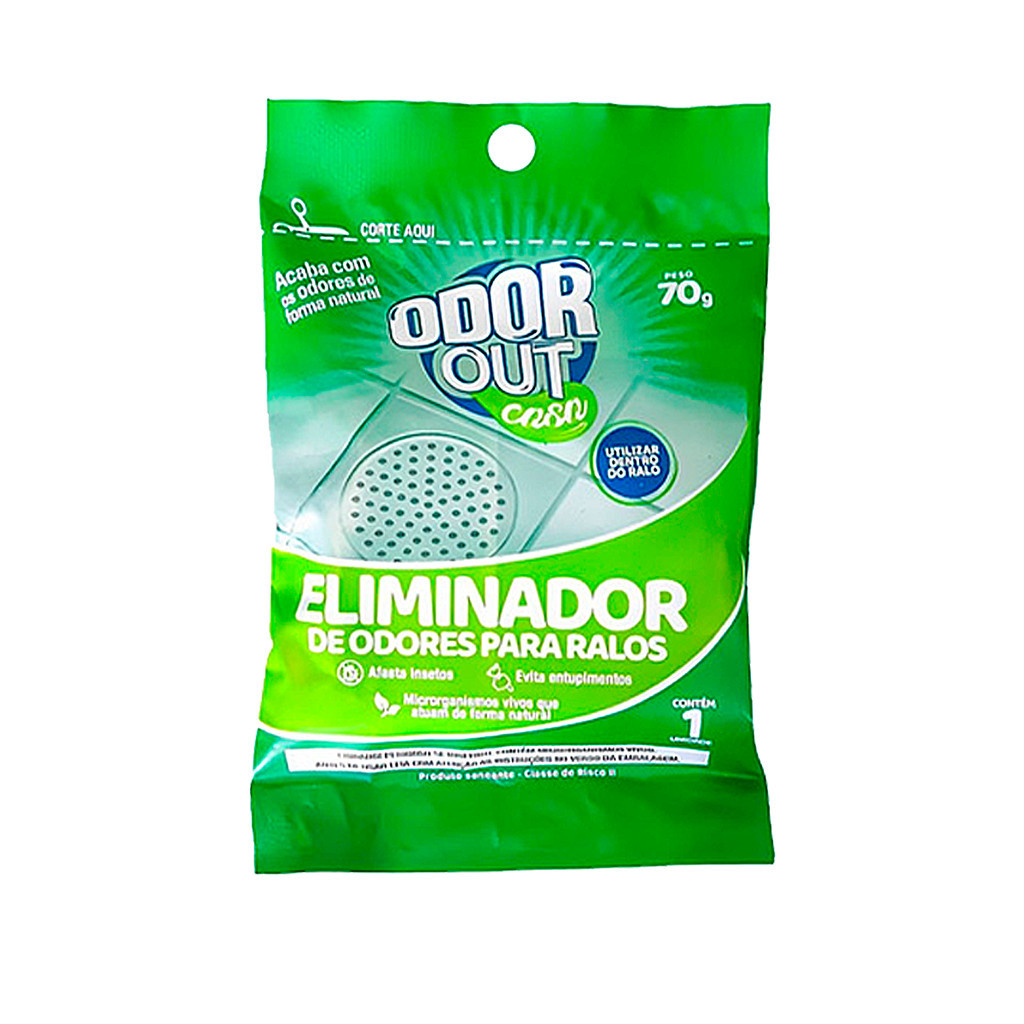 Kit 3 Pastilhas Elimina Odores Para Ralos Odor Out 70g | Shopee Brasil