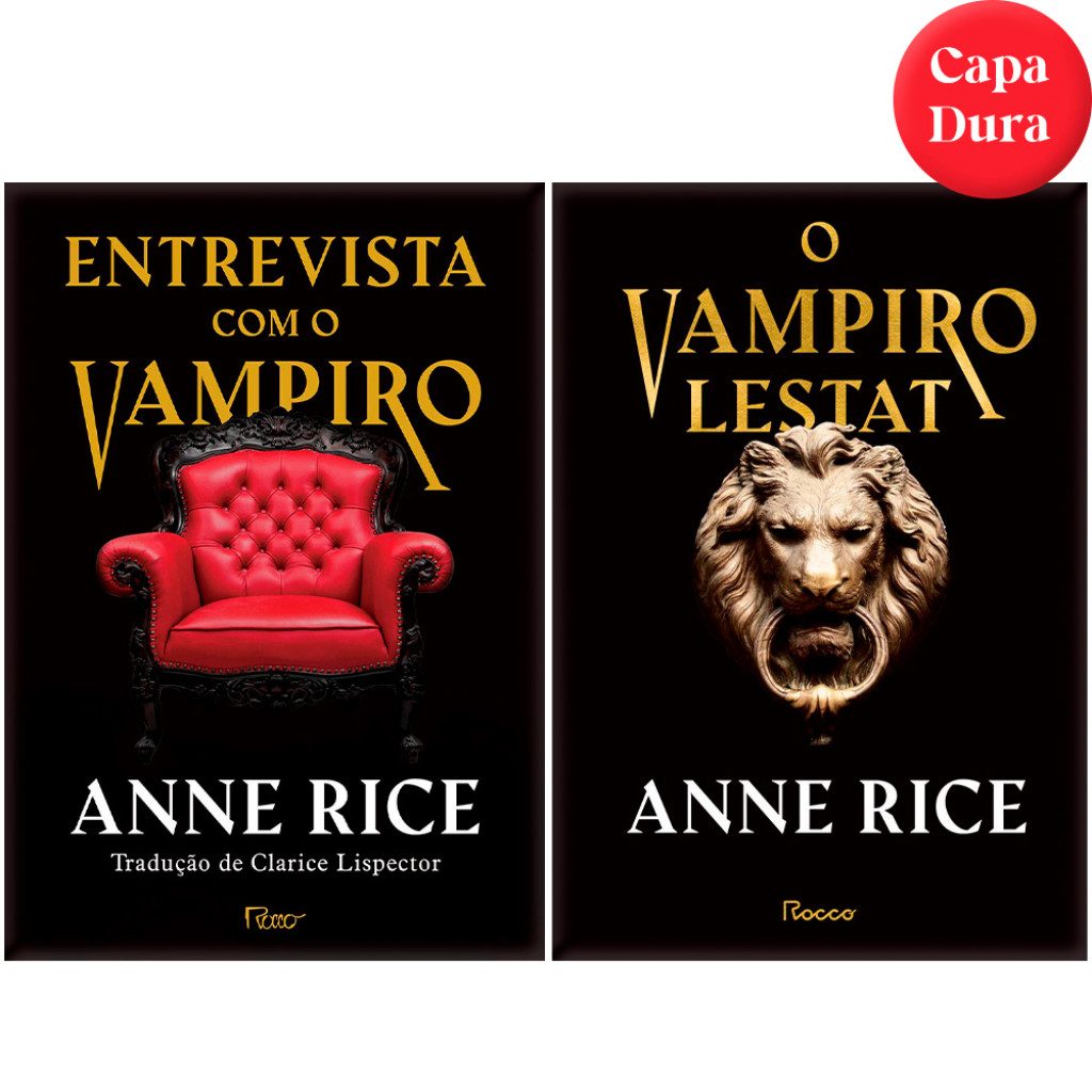 Kit As Crônicas Vampirescas 2 Livros Entrevista Com O Vampiro O