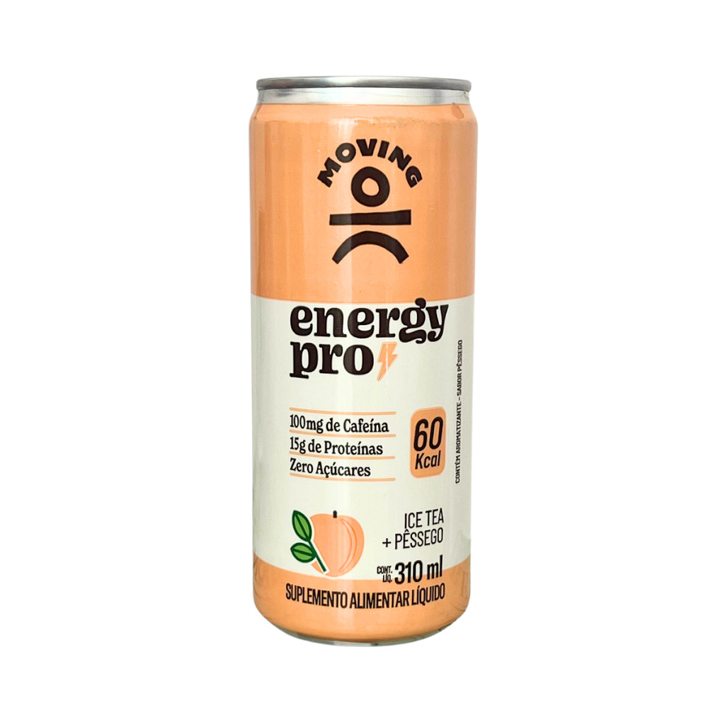 Energy Pro Suplemento Alimentar Líquido Sabor Ice Tea + Pêssego de ...