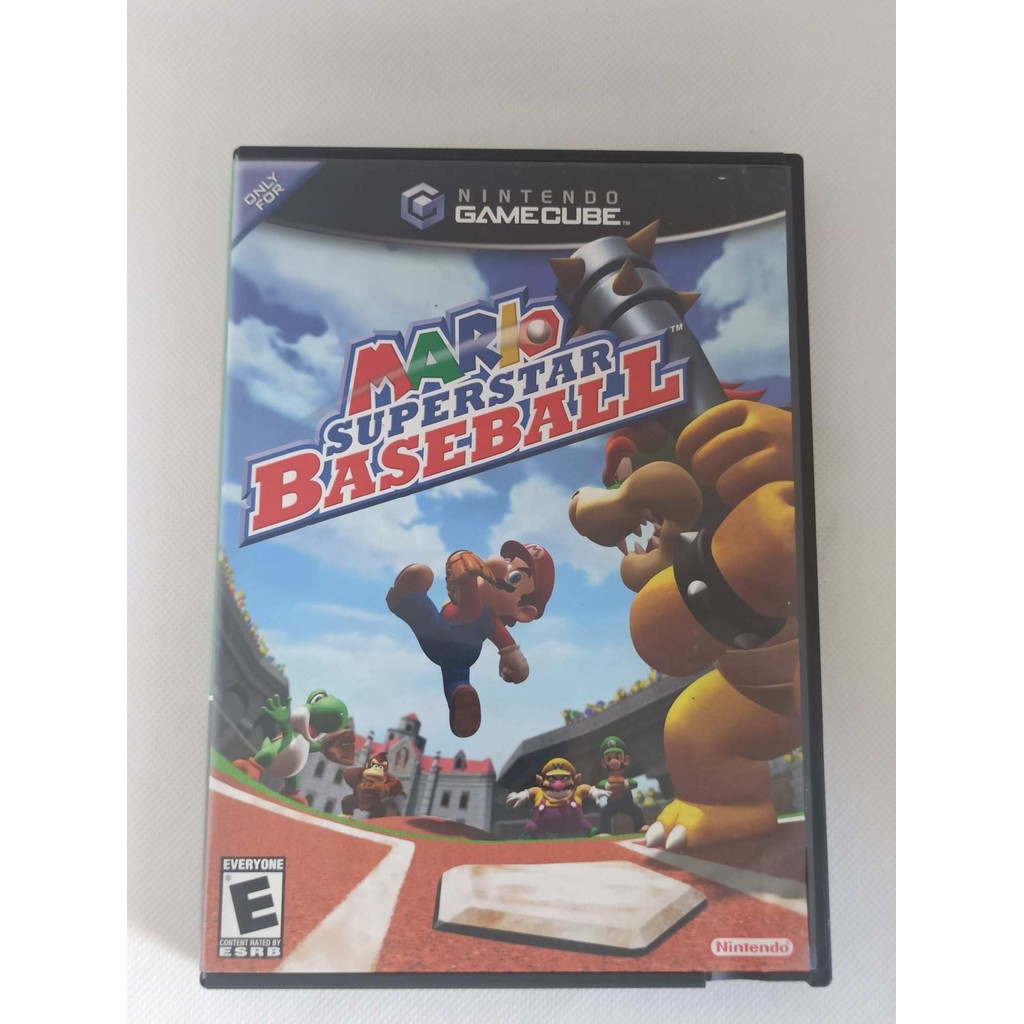 Jogo Mario Superstar Baseball - Nintendo Gamecube (Usado) | Shopee Brasil