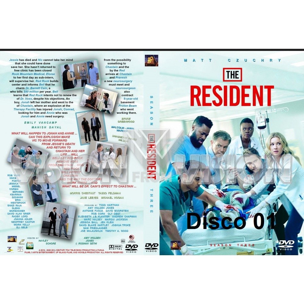 Dvd The Resident - As 6 Temporadas Completas - Legendado ou Dublado ...