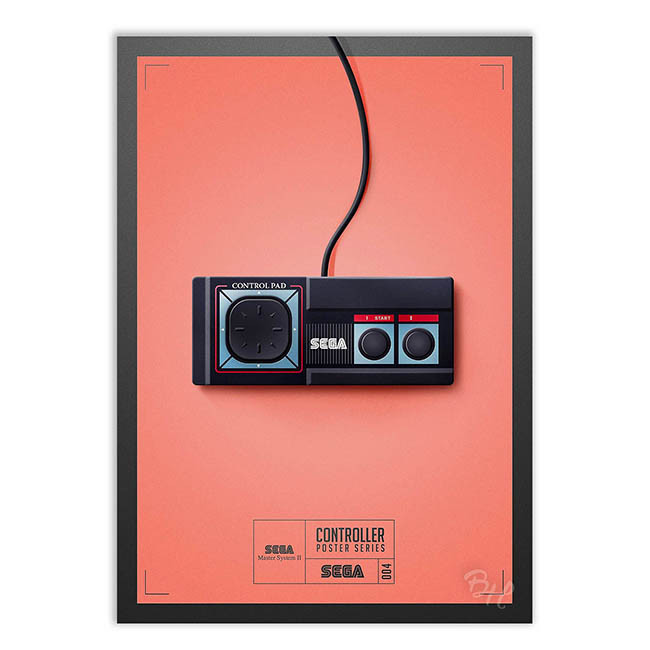 Placa Decorativa Games Retro Master System Poster Quadro | Shopee Brasil