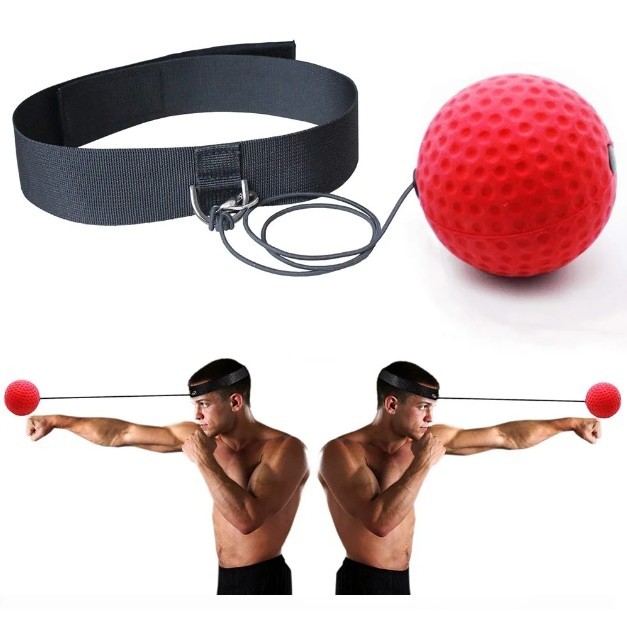 Bola De Boxe Com Fita De Cabeça Para Treinamento De Velocidade/Mágica ...