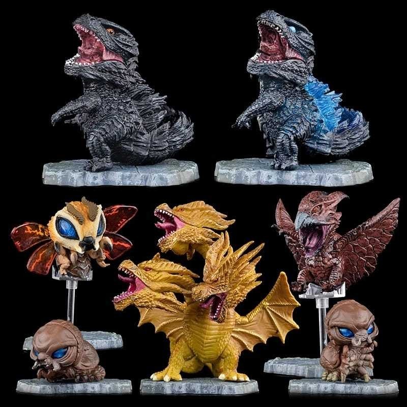 Action figure monsterverse Godzilla rei dos monstros King kong rei ...
