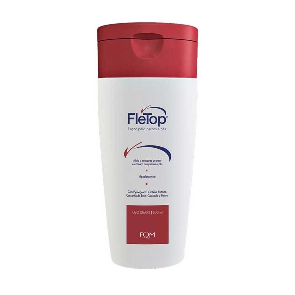 Locao Hidratante Fletop Pernas e Pes 200ml | Shopee Brasil