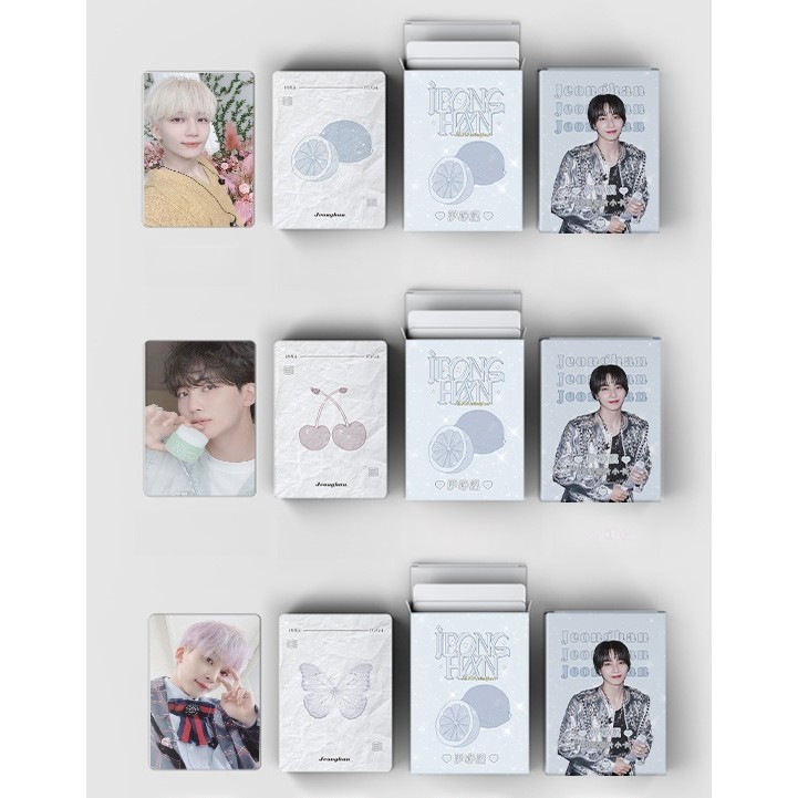 50-55pcs SEVENTEEN Holographic Laser LOMO Cards HipHop Vocal 17 IS RIGHT HERE Joshua S.Coups ...