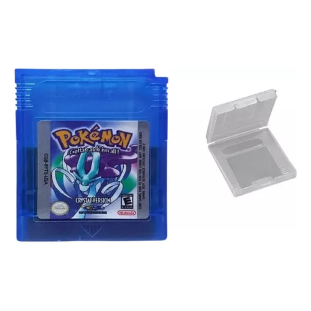 Jogo Pokémon Crystal - Gbc - Game Boy Color Gbc | Shopee Brasil