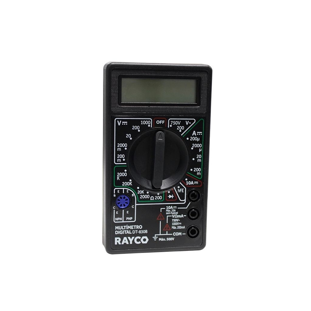 Multímetro Digital Rayco | Shopee Brasil